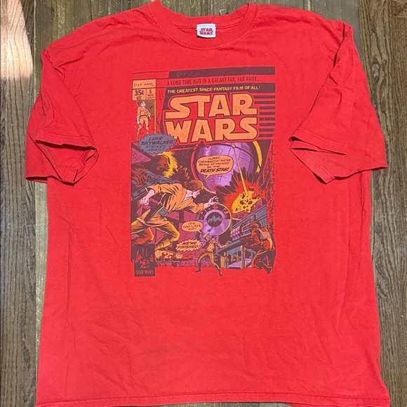 Star Wars | Shirts | Star Wars Red Comic Design Tee | Poshmark